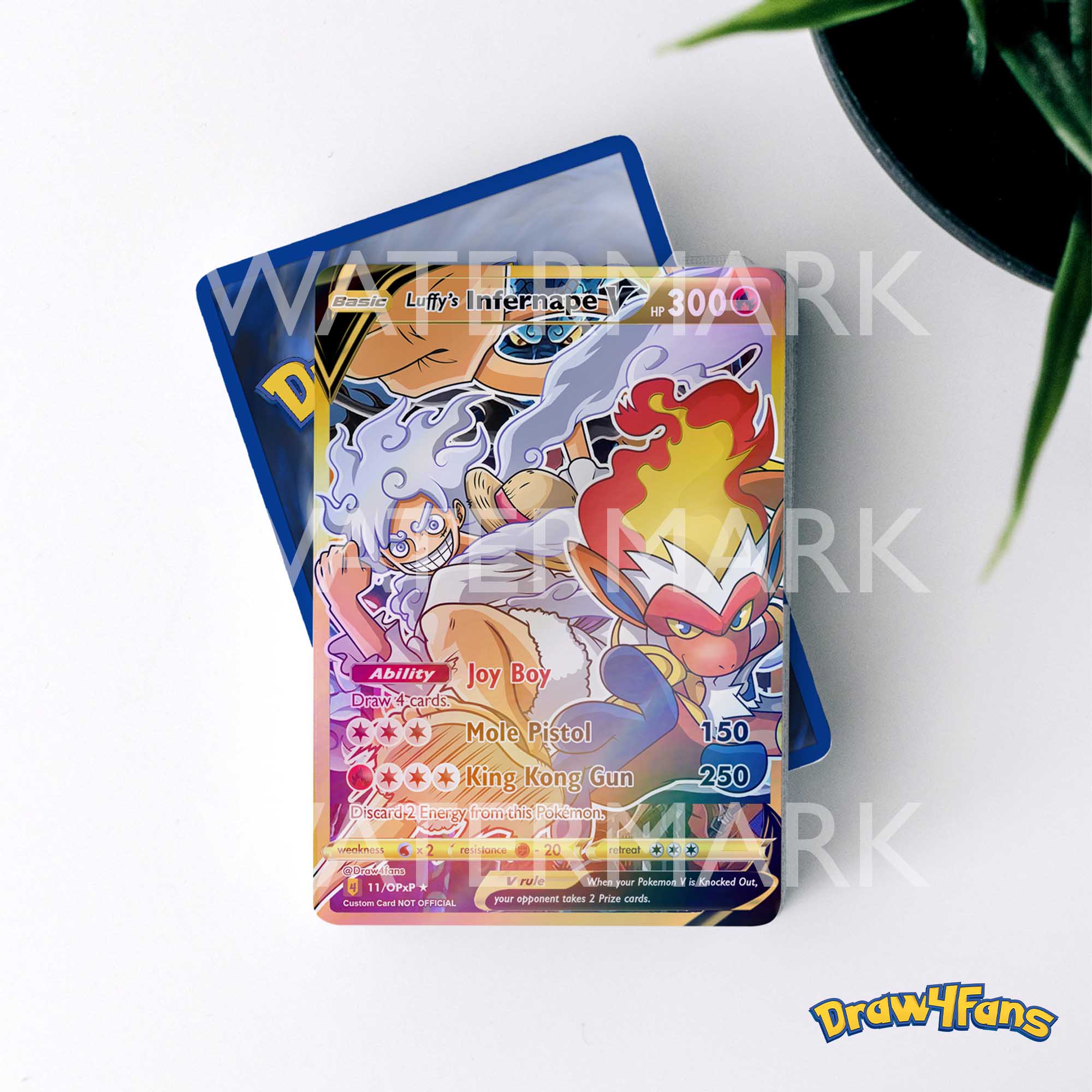 Gear 5 x Pokemon – Draw4Fans